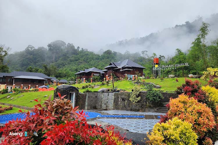 Pamah Simelir Cottage, Wisata Penginapan Baru di Langkat